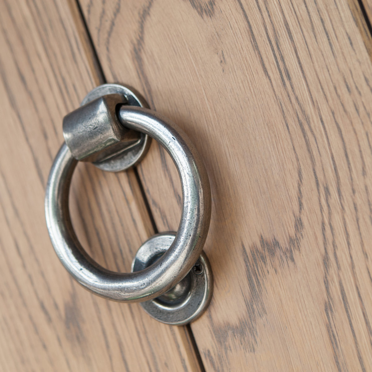 Classic External Pewter Door Hardware by Finesse