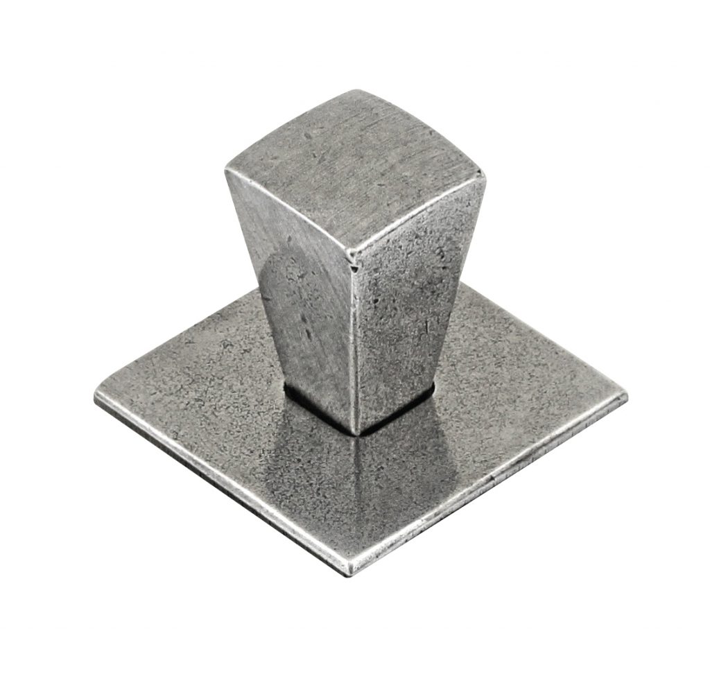 Taper Solid Pewter Cabinet Knob | Finesse