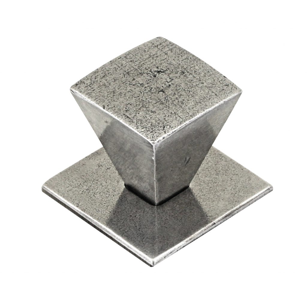 Taper Solid Pewter Cabinet Knob | Finesse