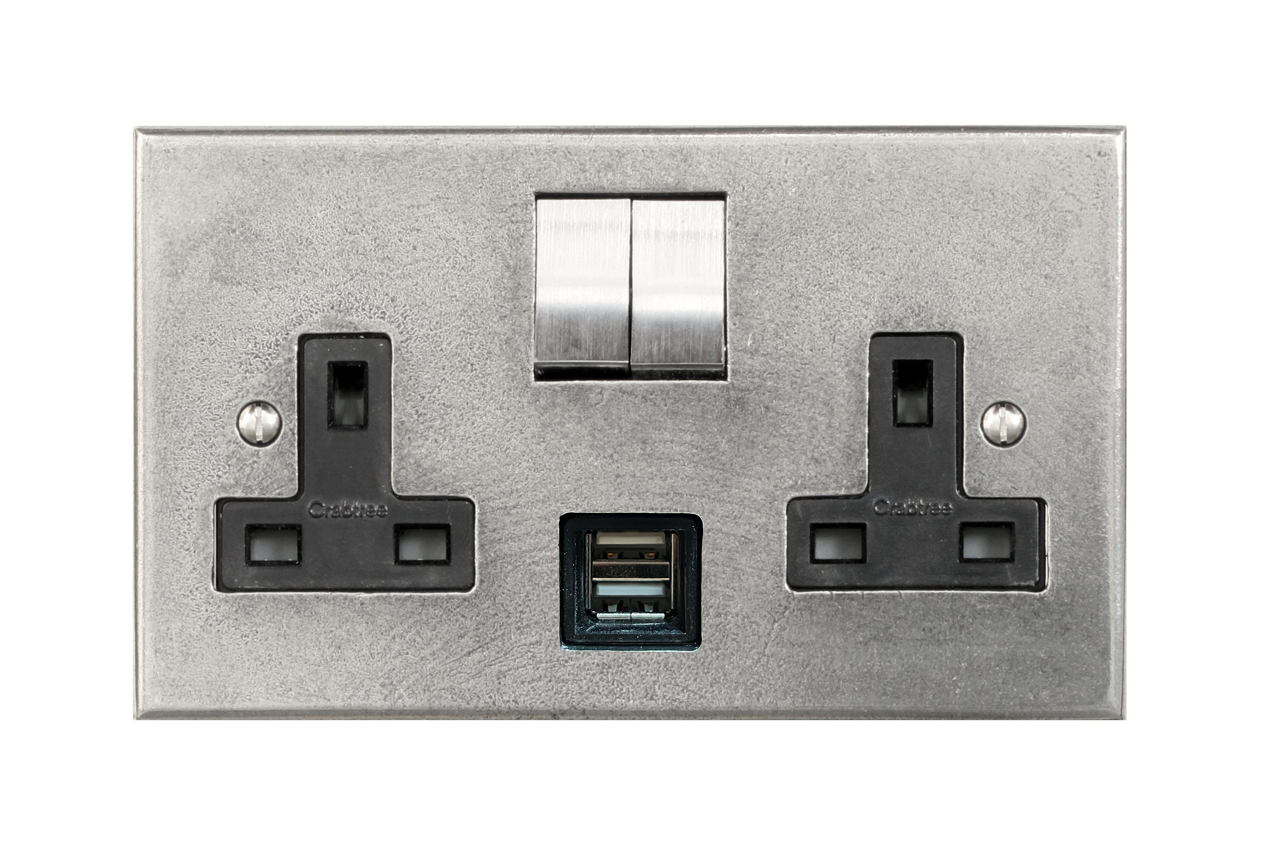 New Product: Pewter USB Switched Socket - Finesse