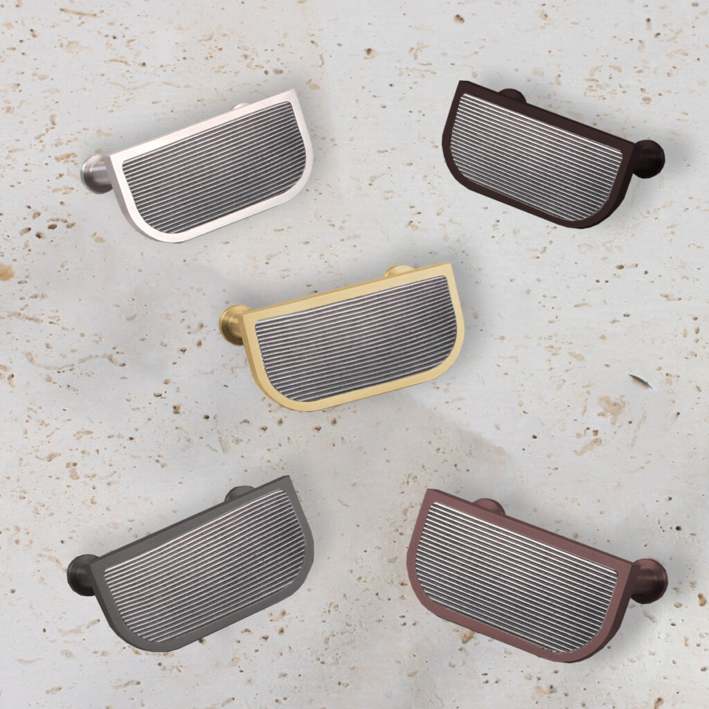 Immix Reed Pewter Cup Handle | Finesse Design